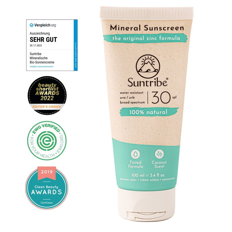 Suntribe Organic Mineral Sunscreen SPF 30 – Mama's Nest
