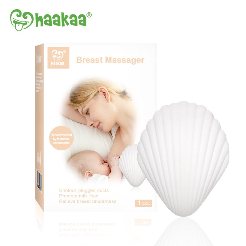 Haakaa Shell Breast Massager – Mama's Nest